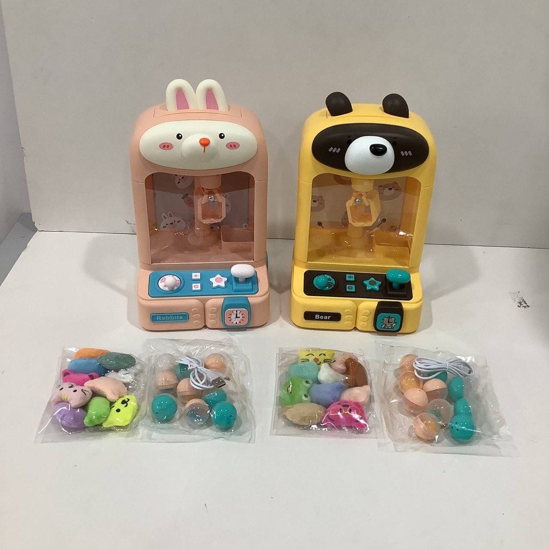 Cute Animal Claw Machine, Hobbies & Toys, Toys & Games on Carousell