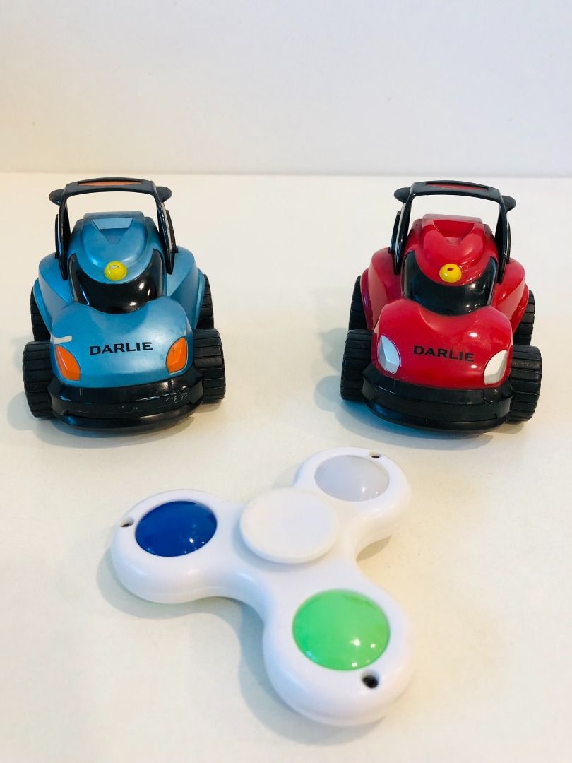 DARLIE Racing Car Fidget Spinner, Hobbies & Toys, Toys & Games on Carousell