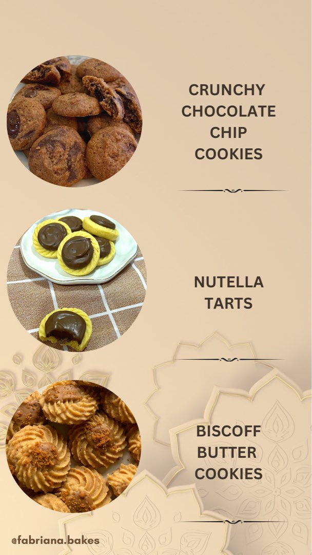 Deepavali Cookies and Cakes, Food & Drinks, Homemade Bakes on Carousell