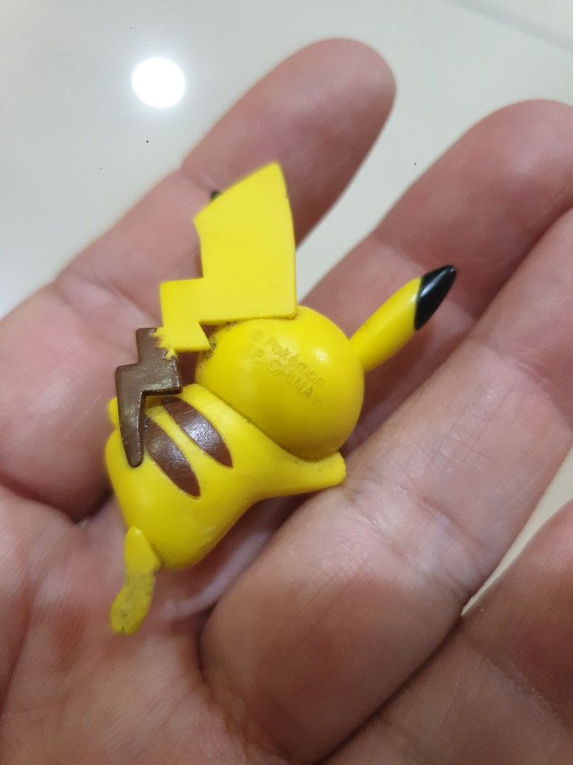 (Defect on eye) Pokemon Pikachu mini figure, Hobbies & Toys, Toys ...