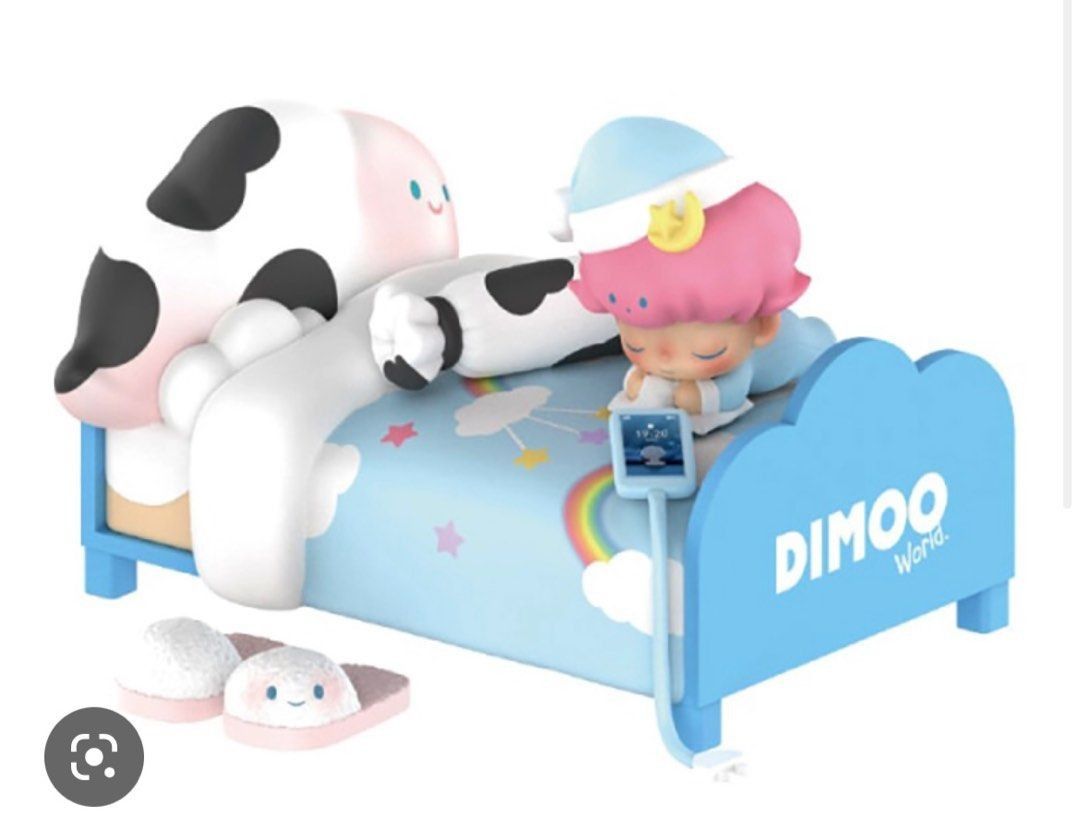 DIMOO HOMEBODY SERIES - FALL ASLEEP & MORNING NEWS, Hobbies & Toys ...