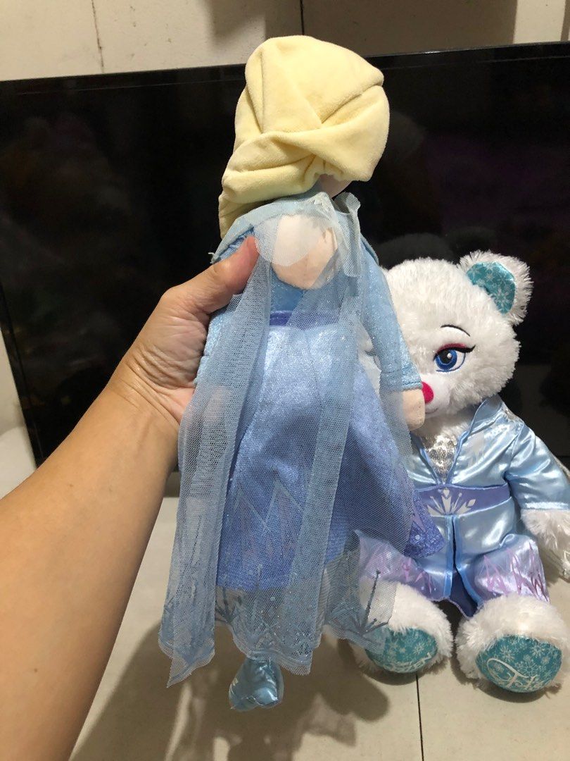 Disney Frozen Ty and Build a Bear Elsa Plush Set, Hobbies & Toys, Toys ...