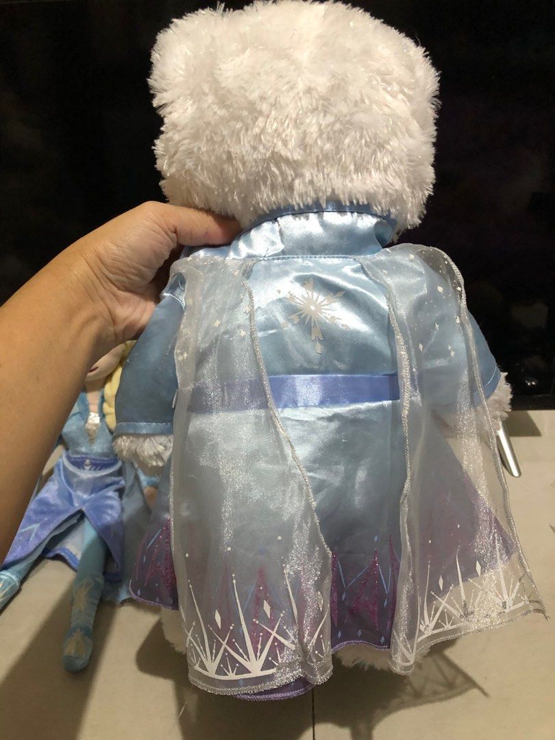 Disney Frozen Ty and Build a Bear Elsa Plush Set, Hobbies & Toys, Toys ...