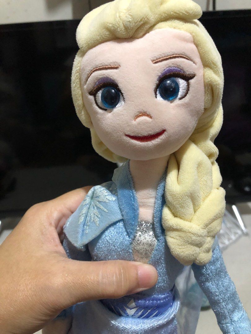Disney Frozen Ty and Build a Bear Elsa Plush Set, Hobbies & Toys, Toys ...