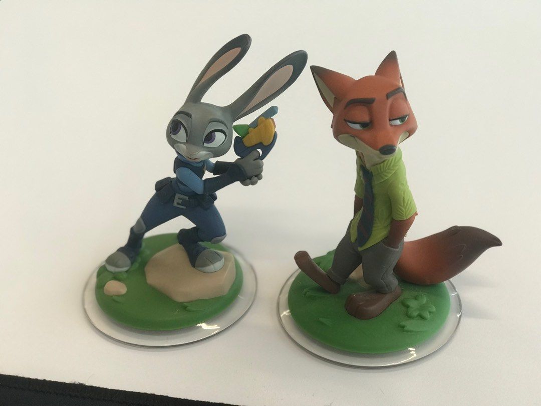 Disney infinity 3.0 Zootopia Nick Wilde and Judy Hopps, Hobbies & Toys ...