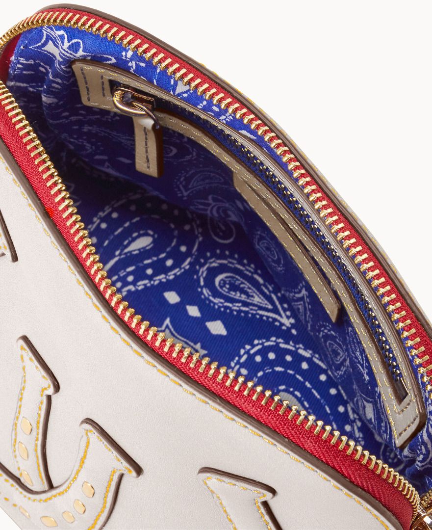 Dooney & Bourke Western Domed Crossbody (white), Women's Fashion, Bags ...