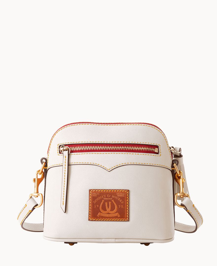 Dooney & Bourke Western Domed Crossbody (white), Women's Fashion, Bags ...