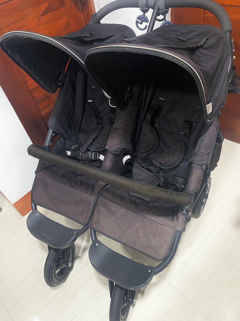 Double Stroller Twin Tandem Airbuggy, Babies & Kids, Going Out ...