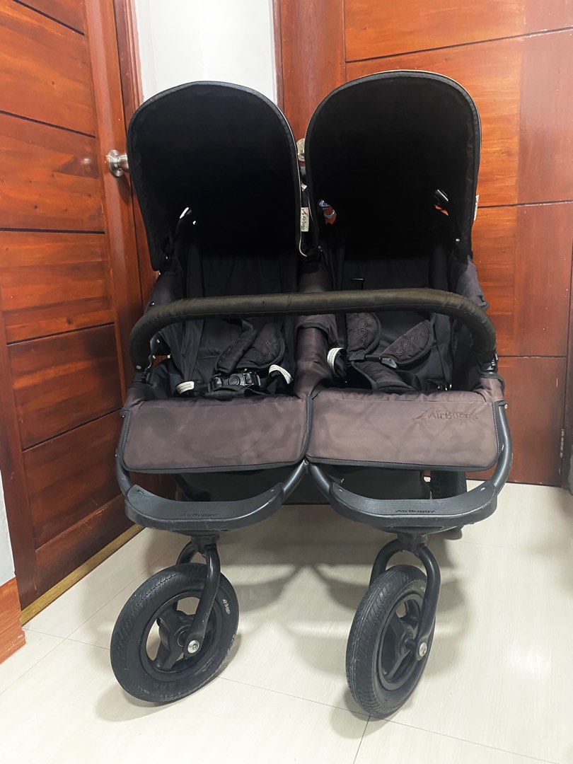 Double Stroller Twin Tandem Airbuggy, Babies & Kids, Going Out ...