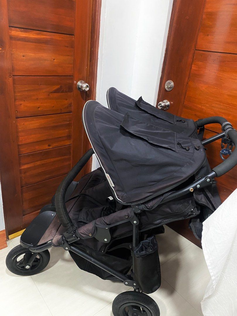 Double Stroller Twin Tandem Airbuggy, Babies & Kids, Going Out, Strollers on Carousell