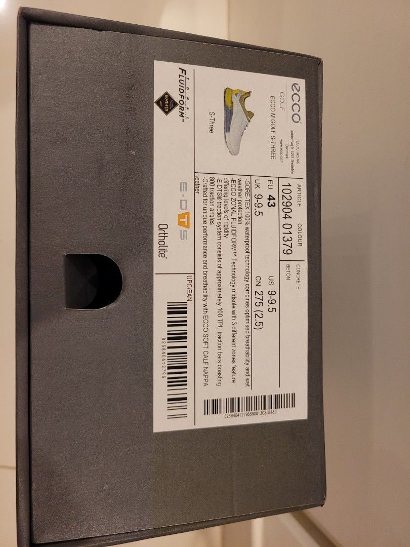 Ecco Golf Shoe, Men's Fashion, Footwear, Casual shoes on Carousell