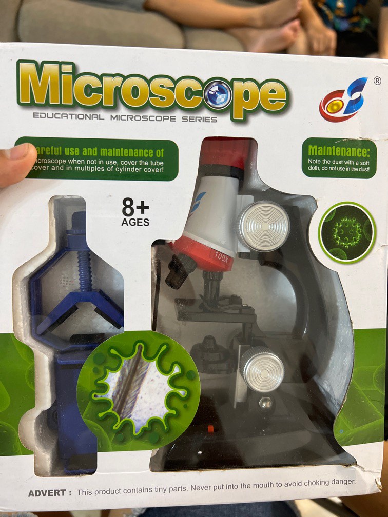 educational microscope, Hobbies & Toys, Toys & Games on Carousell