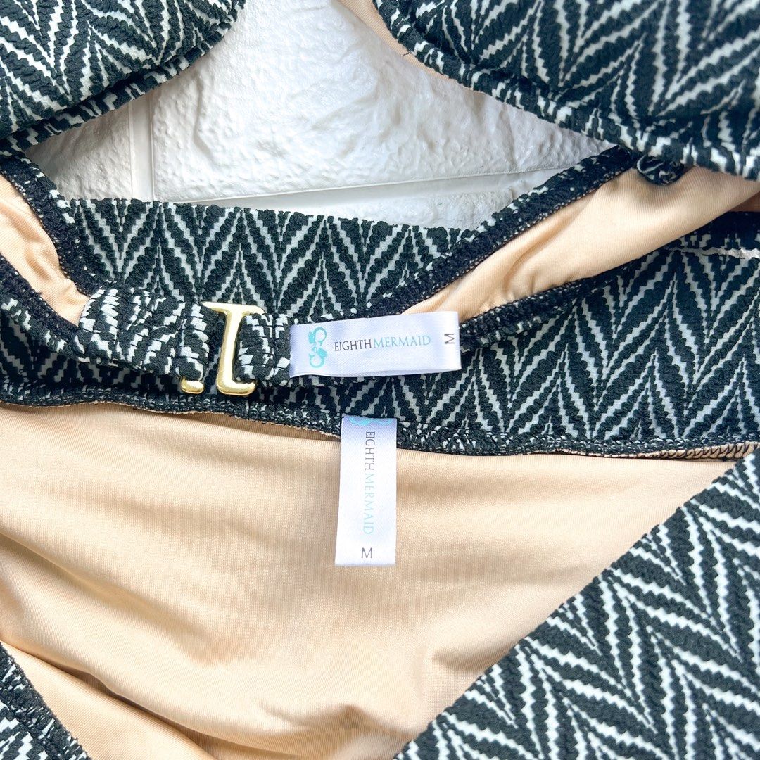 Eighth Mermaid Sasha Set in Black Tangle, Women's Fashion, Swimwear ...