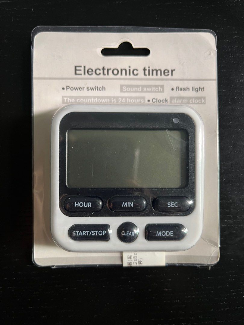 Electronic timer, Furniture & Home Living, Home Decor, Clocks on Carousell