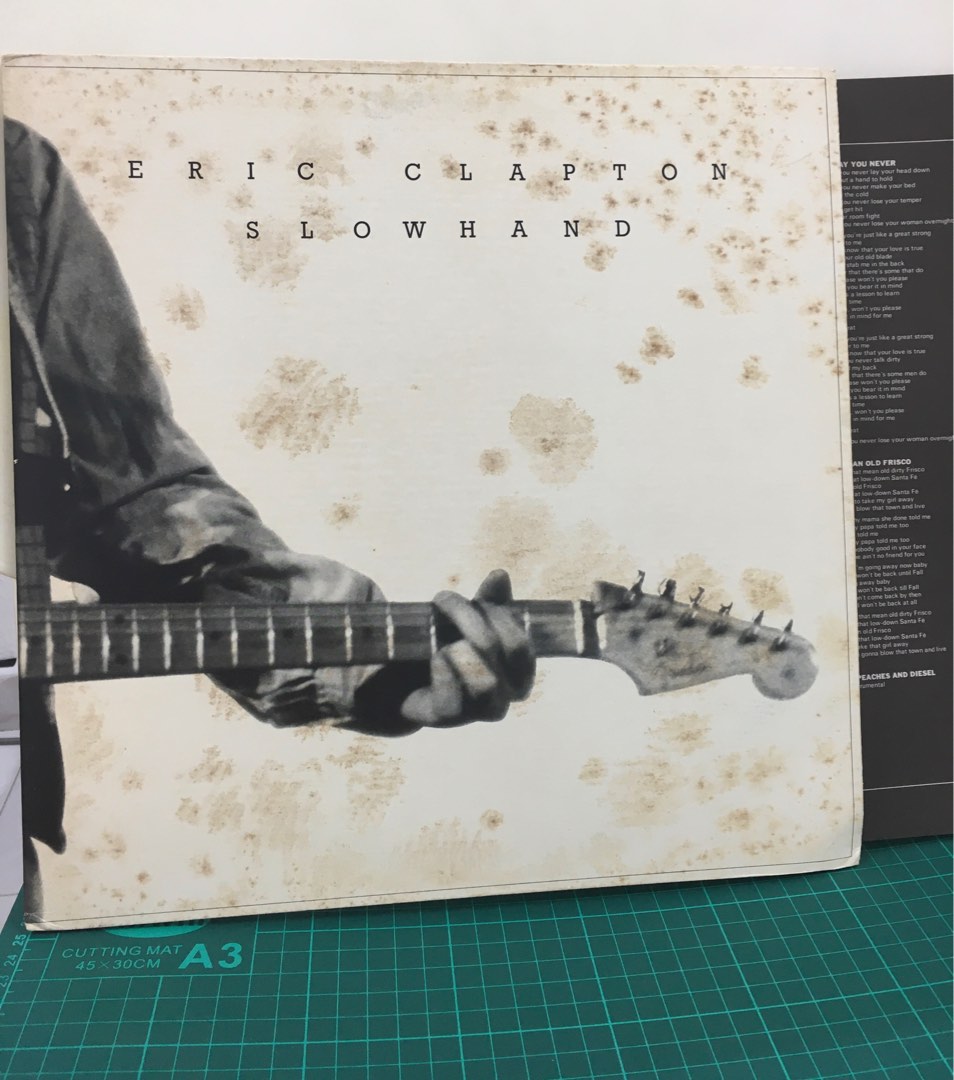 (Eng LP) Eric Clapton Slowhand, Hobbies & Toys, Music & Media, Vinyls ...