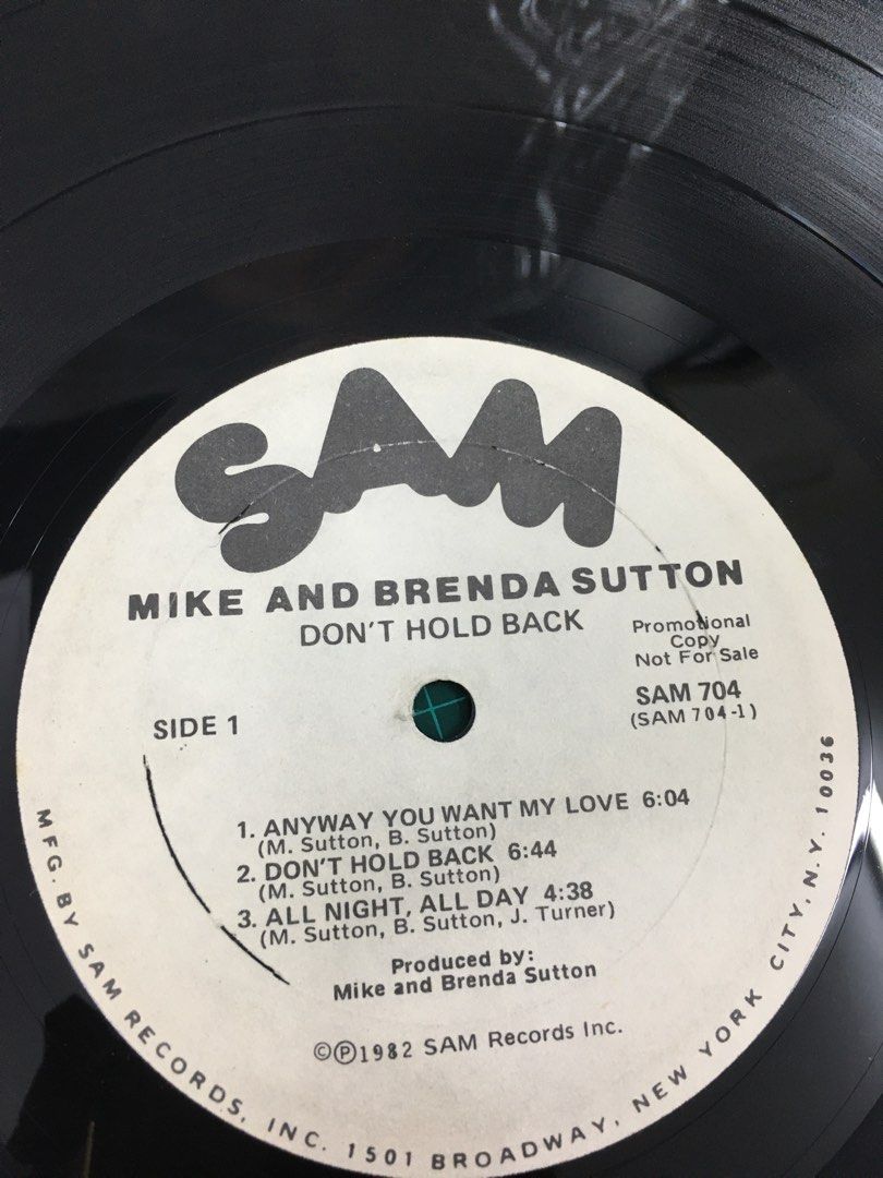 (Eng LP) Mike and Brenda Sutton promotion copy, Hobbies & Toys, Music ...