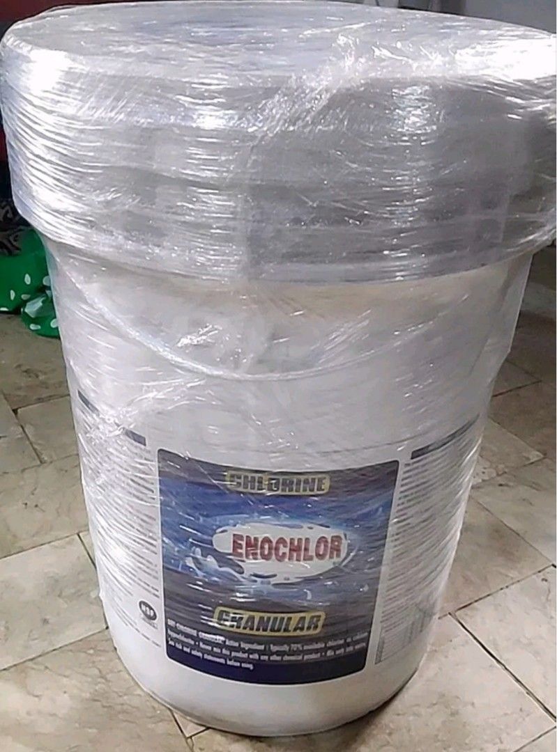 ENOCHLOR (CHLORINE GRANULES), Furniture & Home Living, Cleaning ...