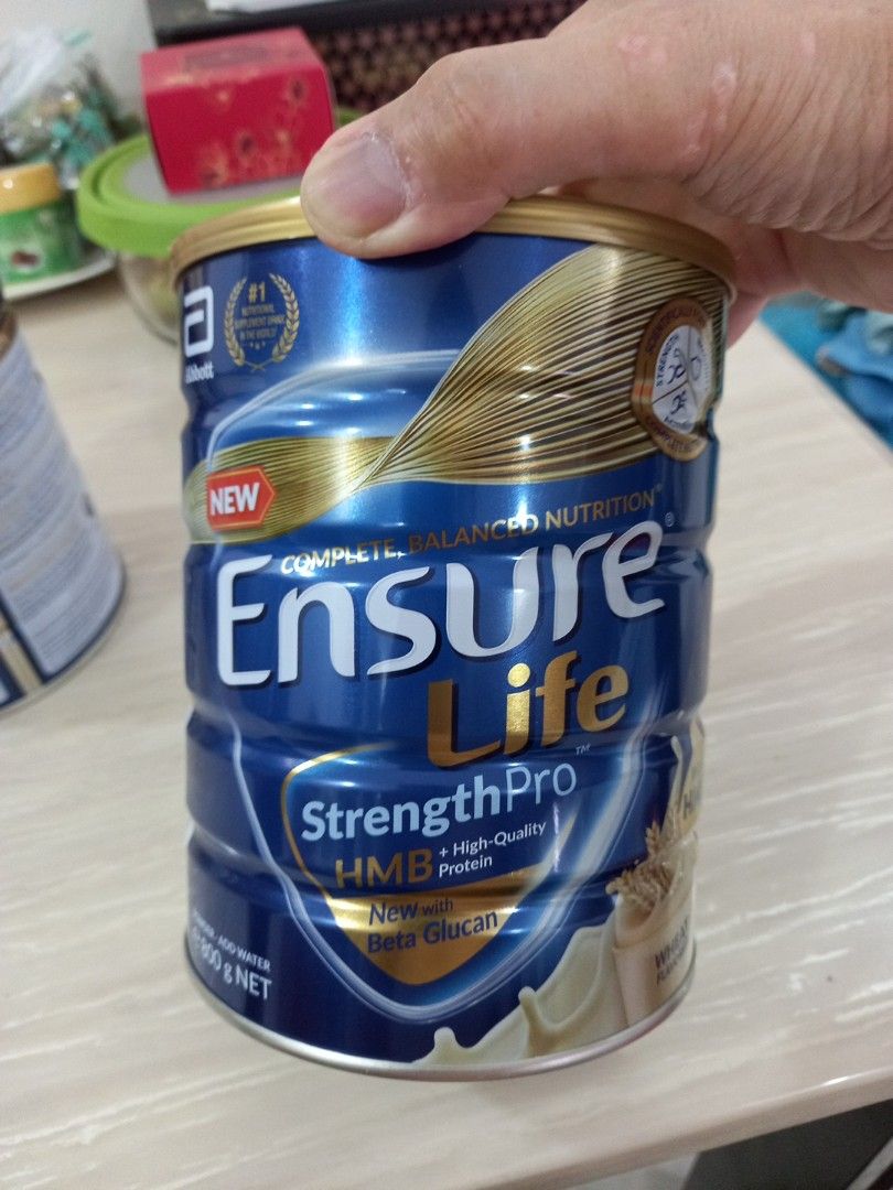 ENSURE Life Hmb Strength Pro Wheat 800g / Brand New Seal/ Expire 2025 May, Health & Nutrition ...