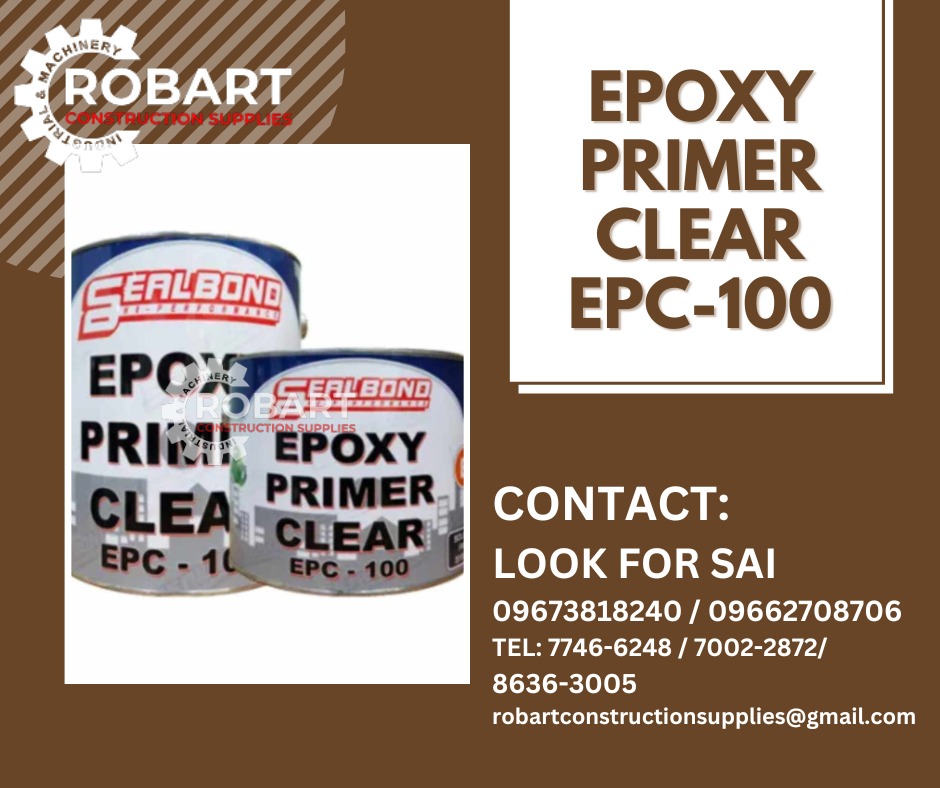Epoxy Primer Clear EPC-100, Commercial & Industrial, Construction Tools ...