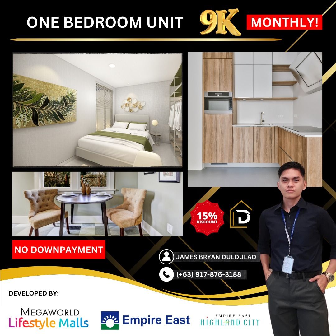 Executive Studio Unit for Sale for only 6k Monthly with Megaworld ...