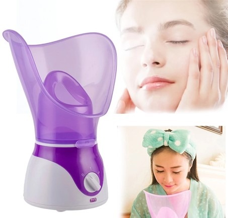 Face Steam Facial Steamer Skin Care Thermal Sprayer Facial Spa Warm ...