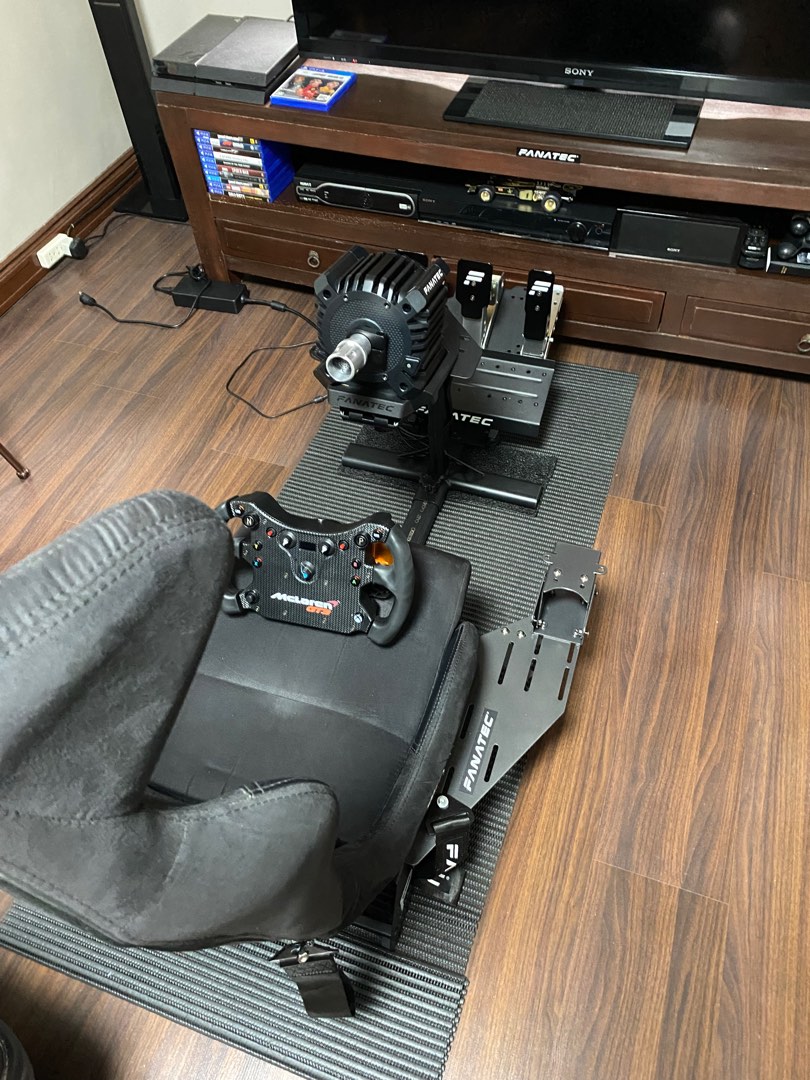 Fanatec DD Pro Racing Simulator Full Set, Video Gaming, Video Game ...