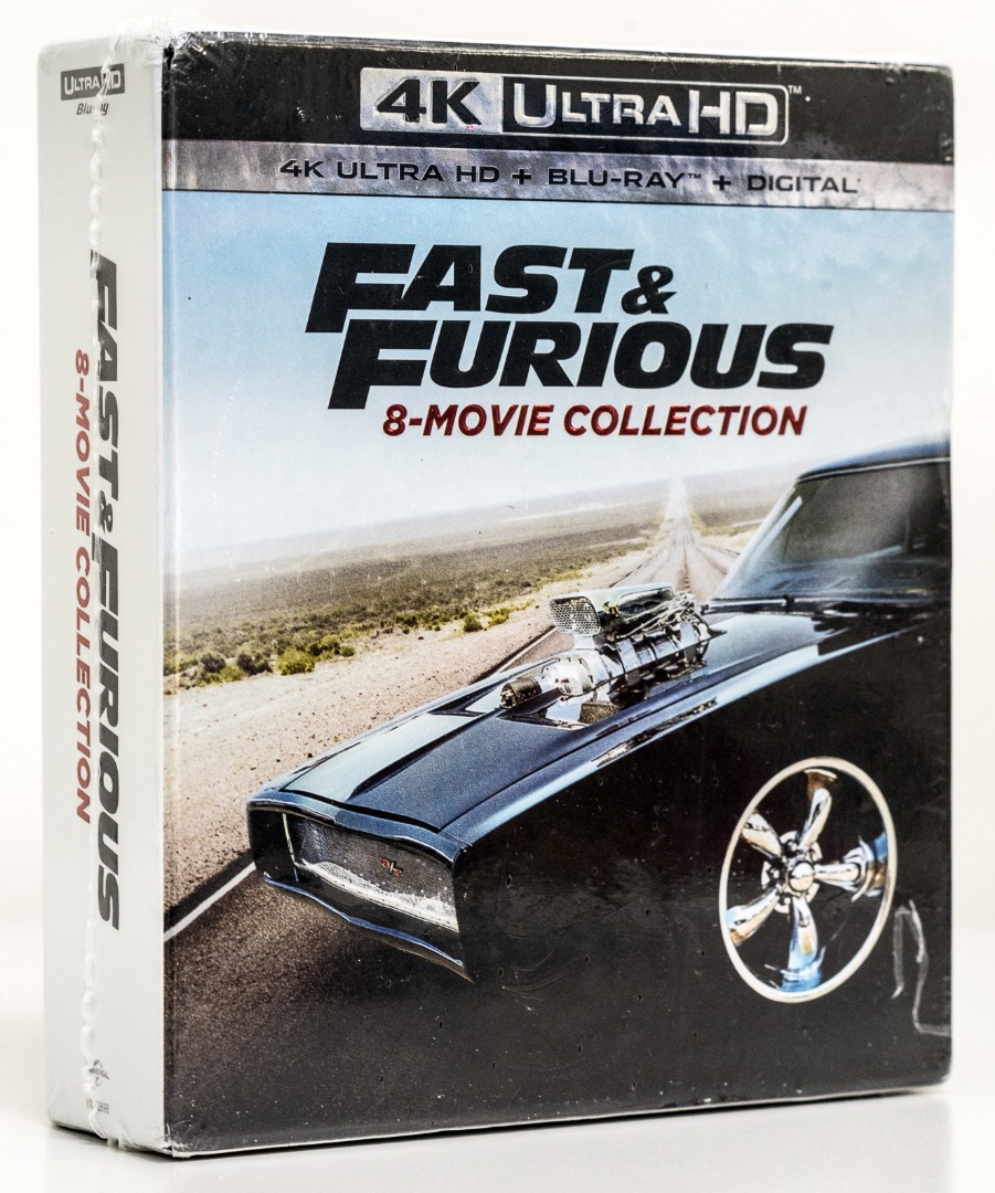Fast & Furious 8-Movie Collection 4K Blu-ray, Hobbies & Toys, Music ...