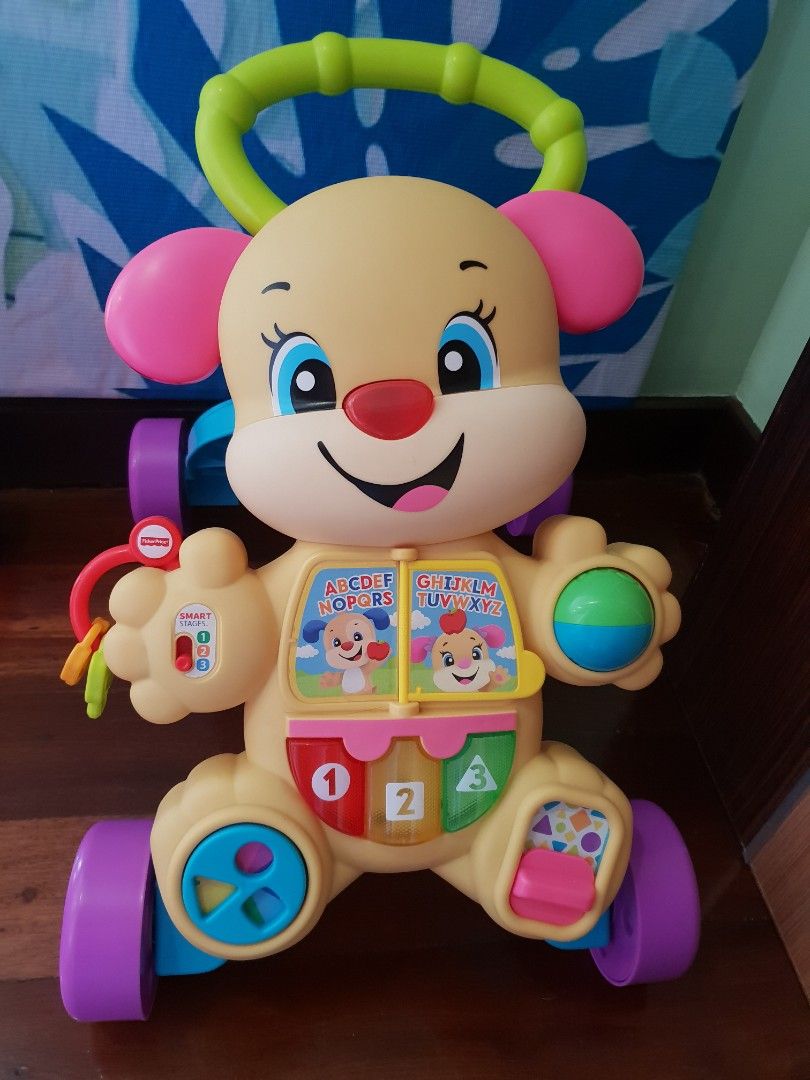 Fisher Price Puppy Walker, Hobbies & Toys, Toys & Games on Carousell