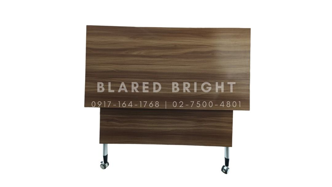 Folding Table with Caster Wheels | Office Furniture Partition ...