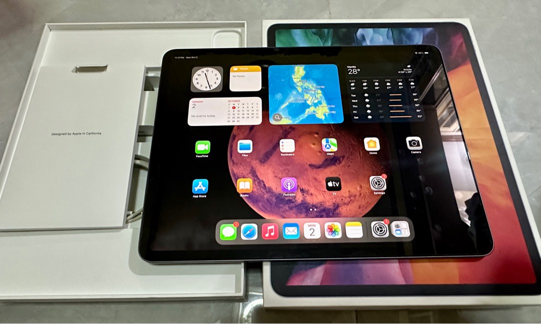 FOR SALE OR SWAP SLIGHTLY USED iPad PRO GEN 4 12.9 INCH 128 GIG SPACE ...
