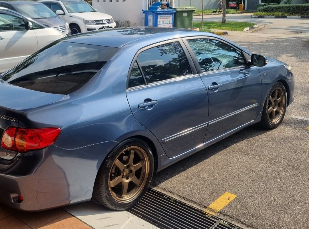 For sale: Toyota Altis 2008 OEM Volks Rims+tyres & aftermarket ...