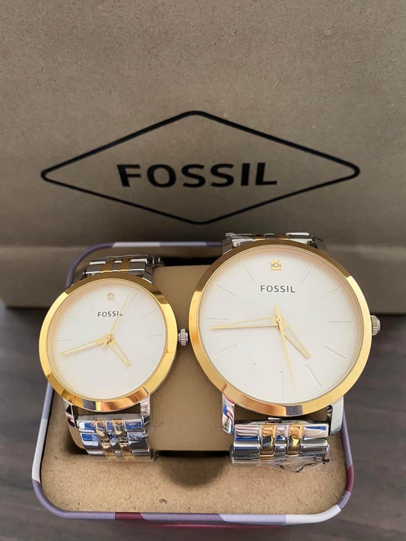 Fossil Watch Couple Swipe for more Colors, Women's Fashion, Watches ...