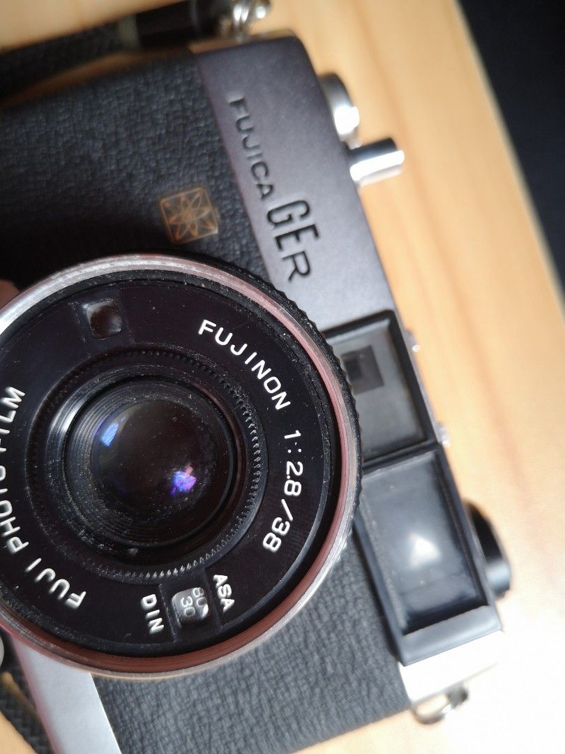 Fujica GER Film Camera (Rangefinder), Photography, Cameras on Carousell