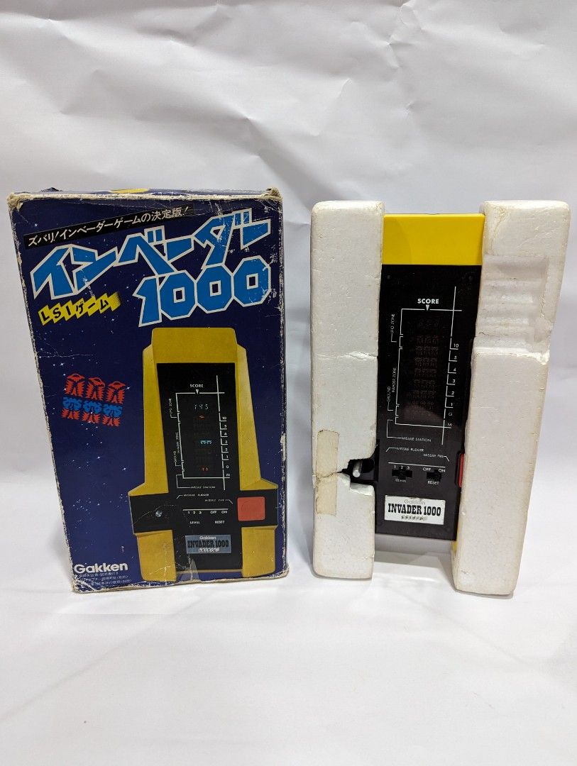 Gakken Lsi Game Invader 1000 Vintage, Hobbies & Toys, Toys & Games on Carousell
