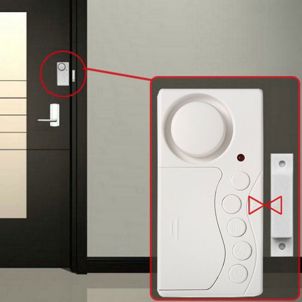 GMM Magnetic Door Intruder Detector, Close Door Reminder, Door Open ...