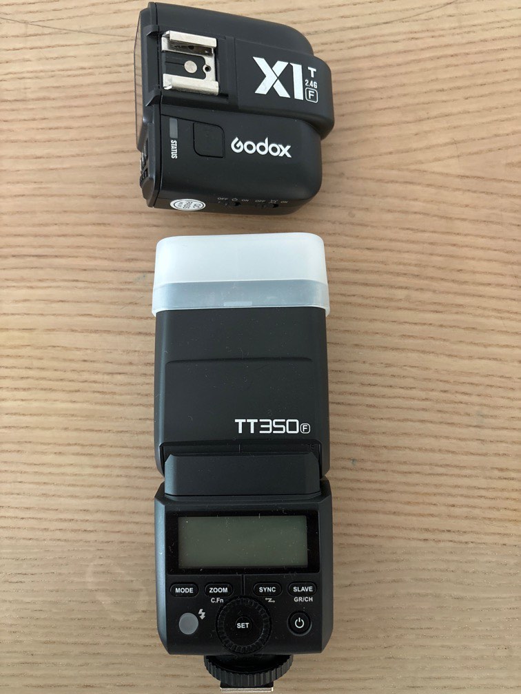 Godox TT350f and X1 T Fujifilm, Photography, Photography Accessories, Flashes on Carousell