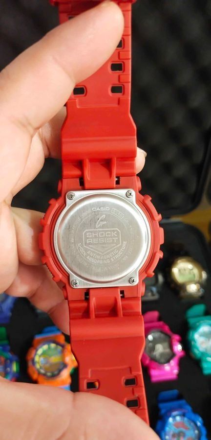 G-Shock GA-110FC-1A (fc red) Original, Men's Fashion, Watches ...