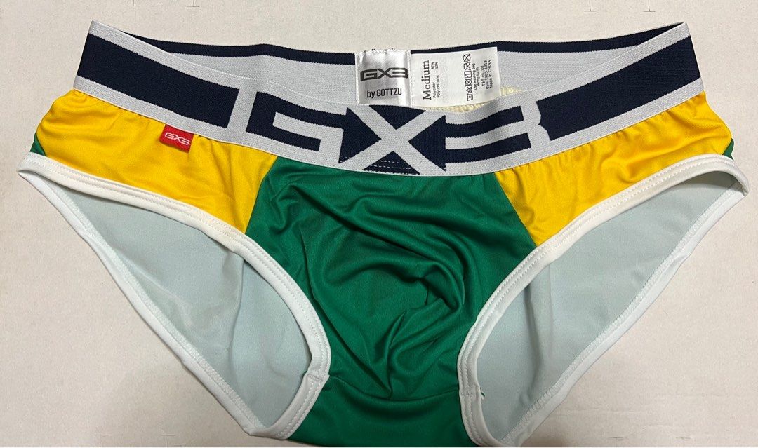 GX3 Sports Bicolour Brief, Men's Fashion, Bottoms, New Underwear on ...