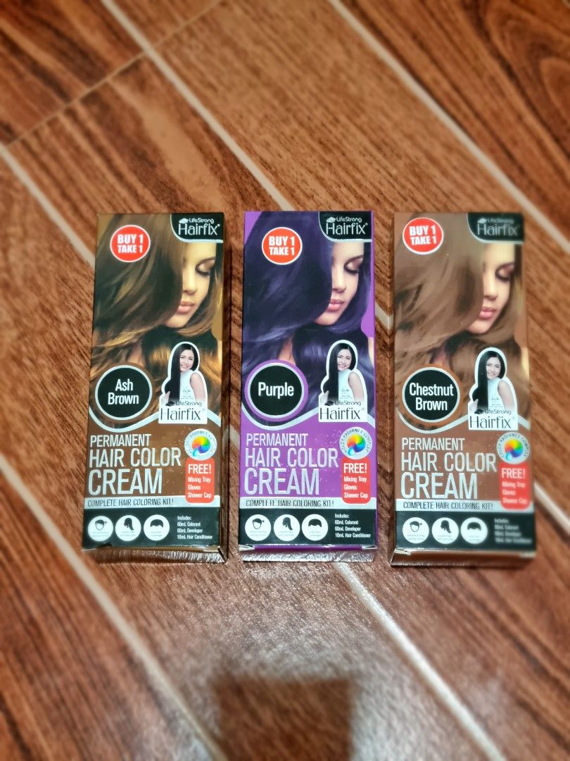 Hairfix Assorted Hair Color Cream, Beauty & Personal Care, Hair on ...