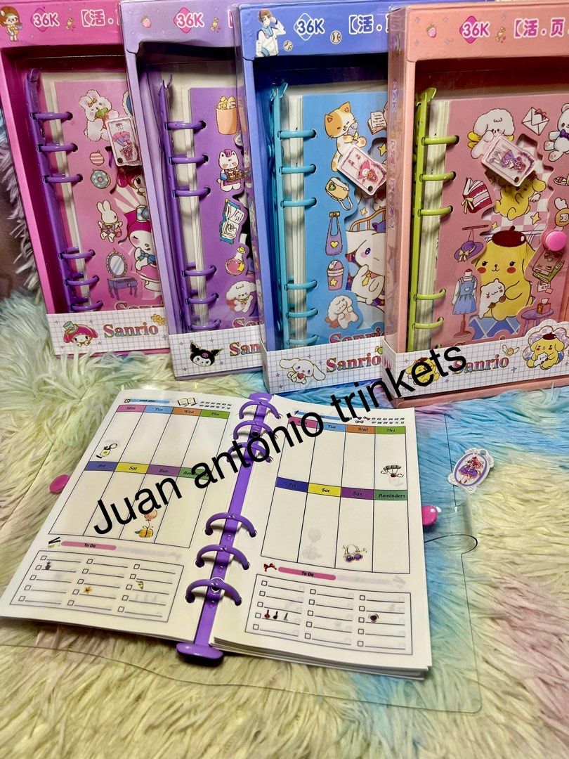 Hand Ledger Loose-Leaf PVC Book Creative Removable Student Binder ...