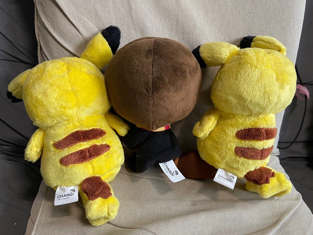 Harry Potter and Pikachu Changi Airport Limited Edition with Winnie The ...