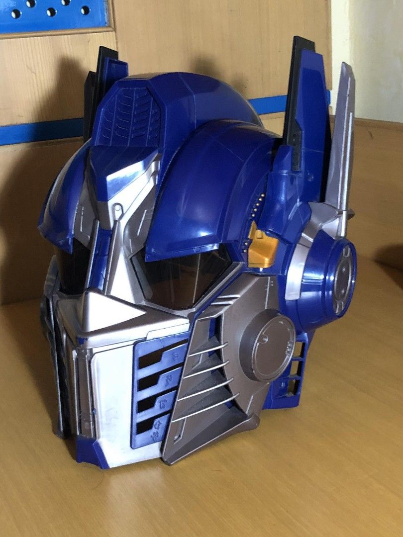Hasbro Optimus prime helmet toy, Hobbies & Toys, Toys & Games on Carousell