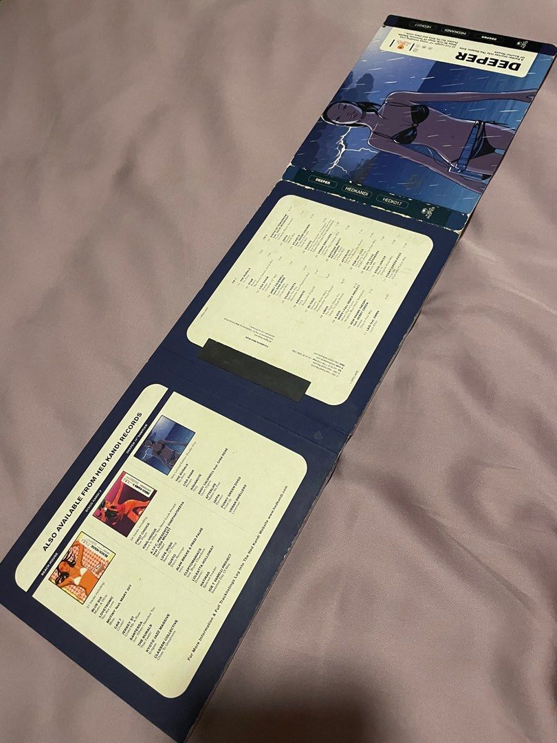 Hed Kandi Deeper Deep House double bill CD, Hobbies & Toys, Music & Media, CDs & DVDs on Carousell