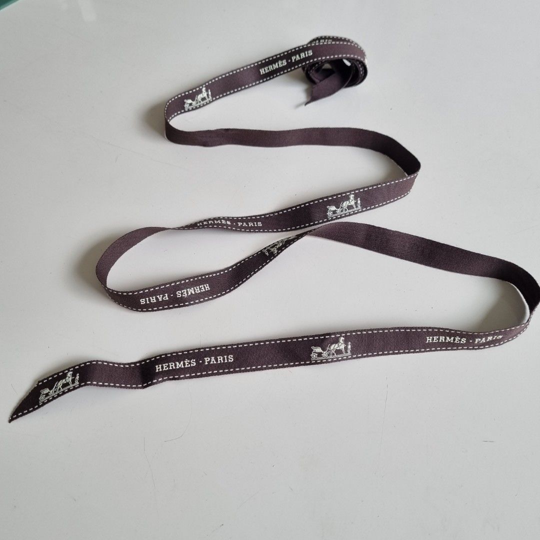 Hermes Ribbon Authentic 100%, Luxury, Accessories on Carousell