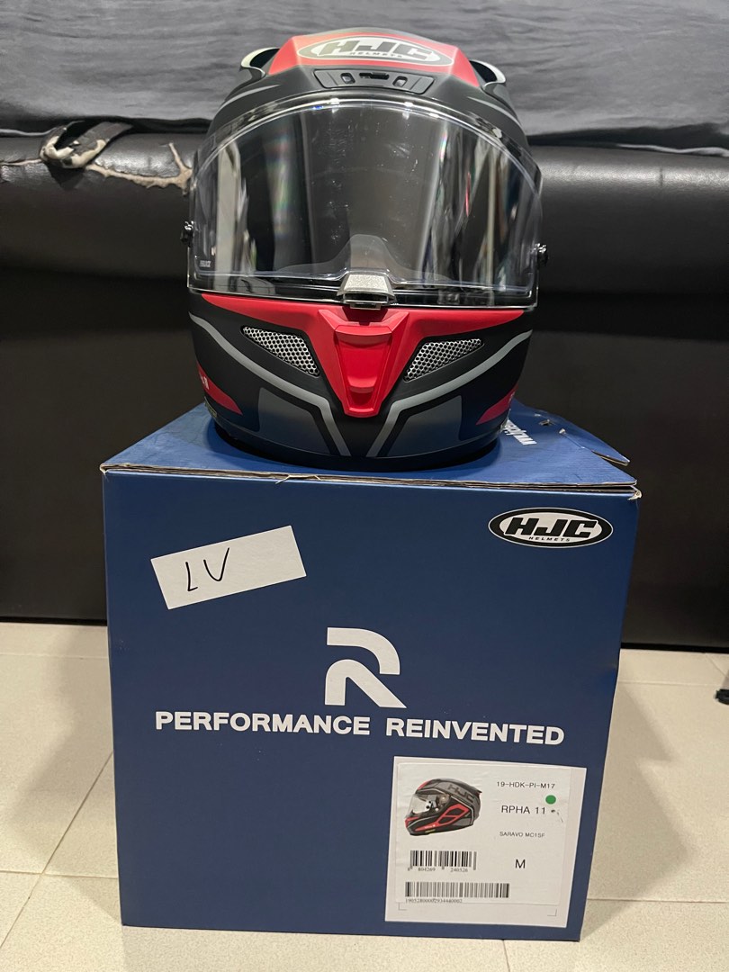 HJC Rpha 11 Saravo Size M, Motorcycles, Motorcycle Apparel on Carousell