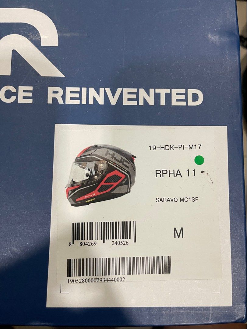 HJC Rpha 11 Saravo Size M, Motorcycles, Motorcycle Apparel on Carousell