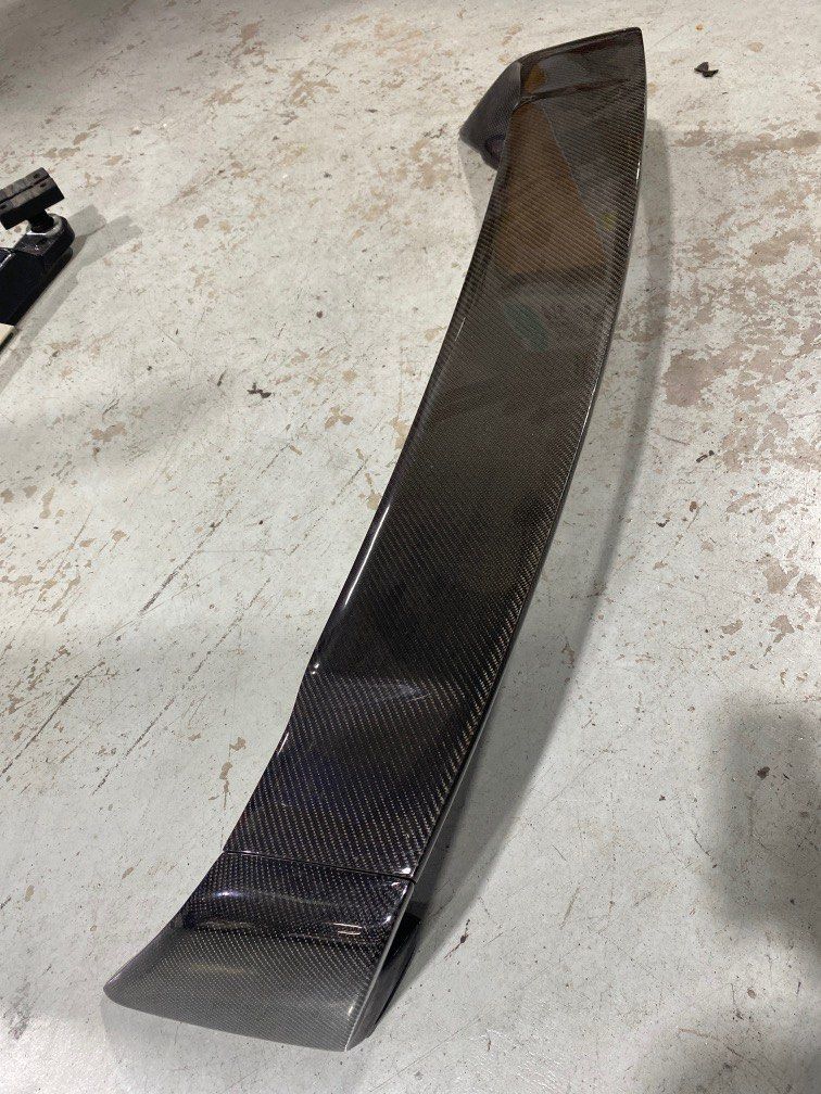 Honda Civic FD 3pcs Carbon Type R design spoiler FD1 FD2 FD3 FD4 FD2R, Car Accessories ...