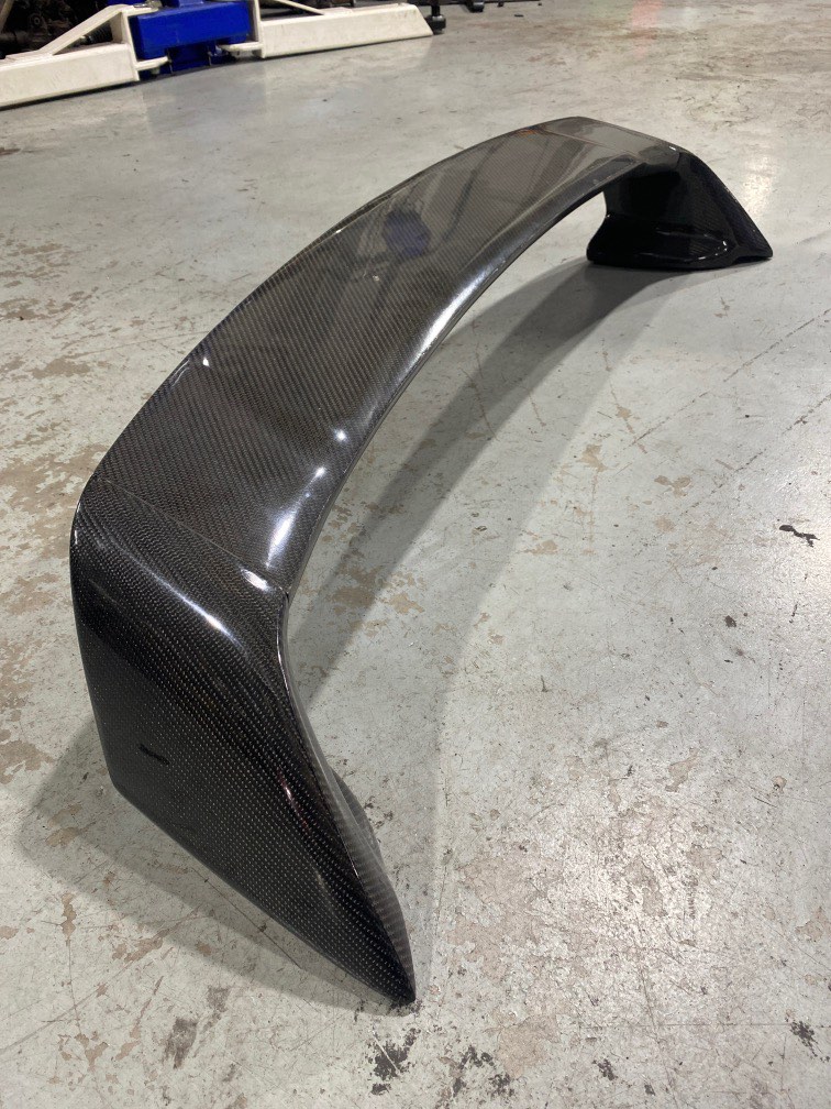 Honda Civic FD 3pcs Carbon Type R design spoiler FD1 FD2 FD3 FD4 FD2R ...