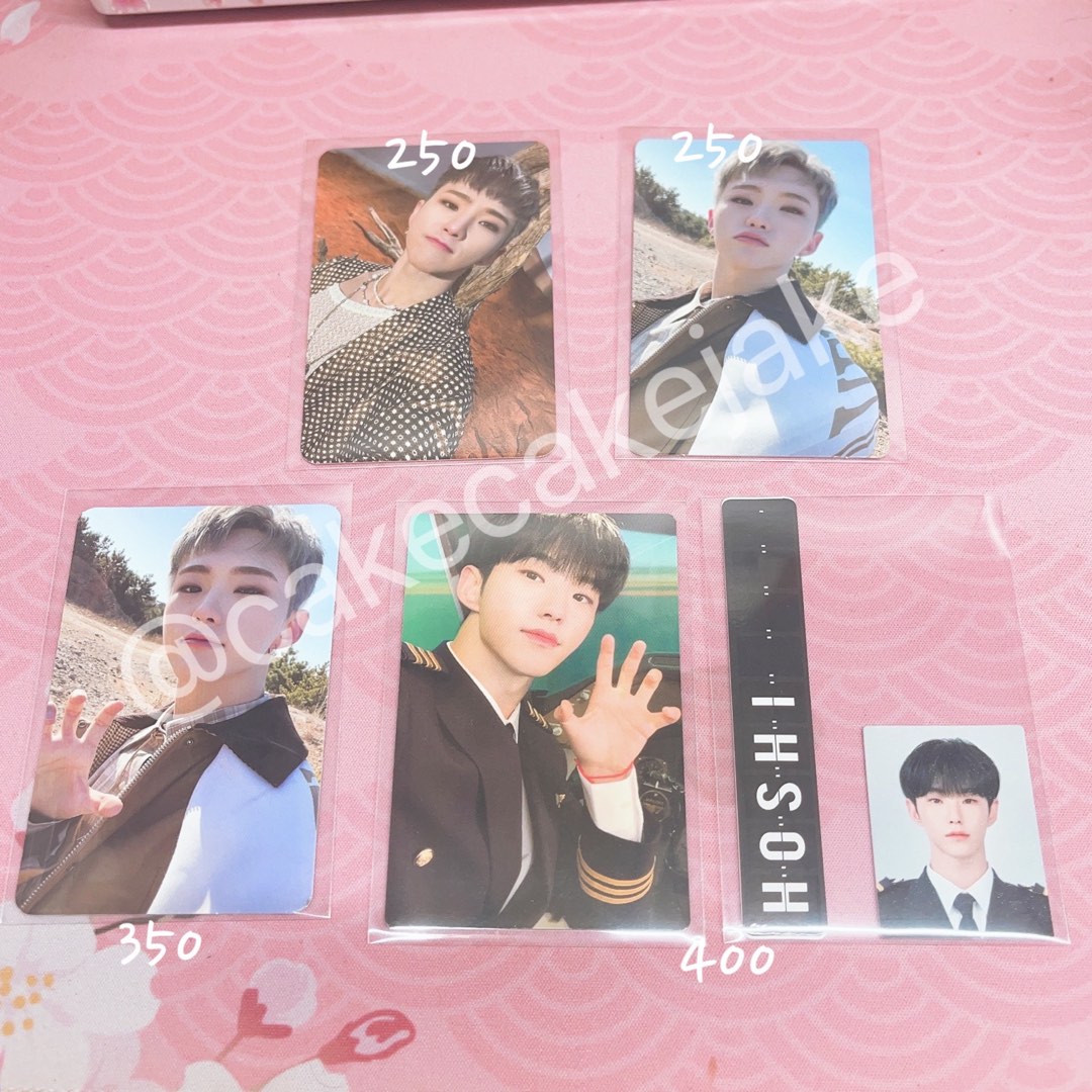 OFFICIAL Hoshi Photocard, Hobbies & Toys, Memorabilia & Collectibles, K ...