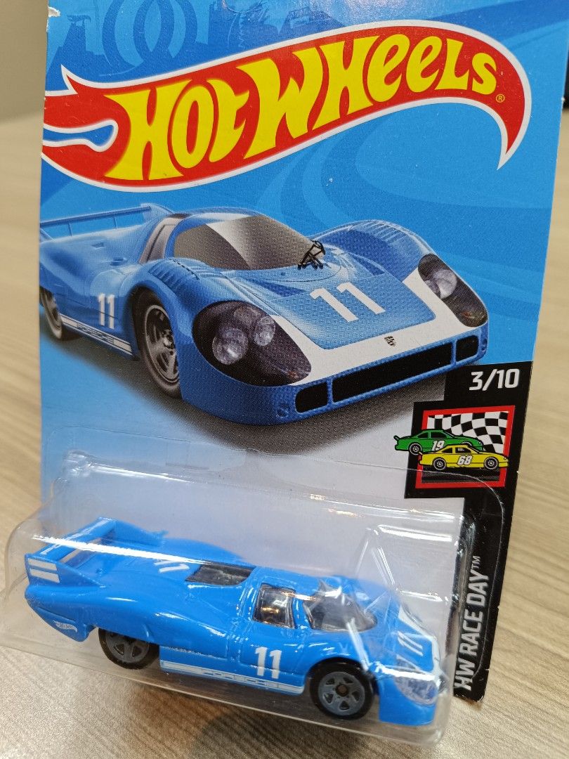 Hot Wheels Porsche 917 LH (Blue), Toys & Collectibles, Mainan di Carousell